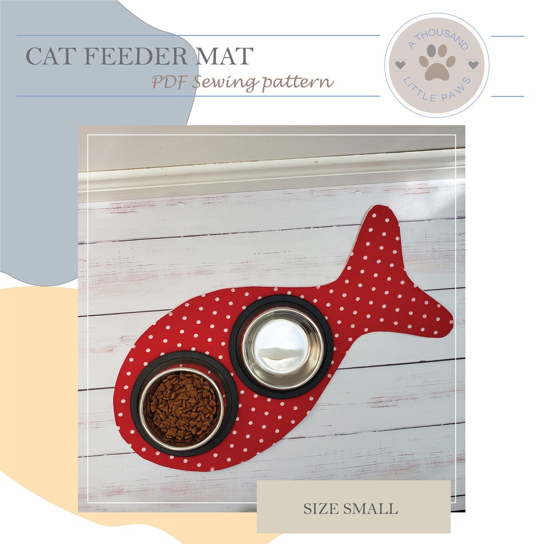 Cat Accessories Sewing Pattern - Pet Supplies PDF Sewing Pattern - Cat ...