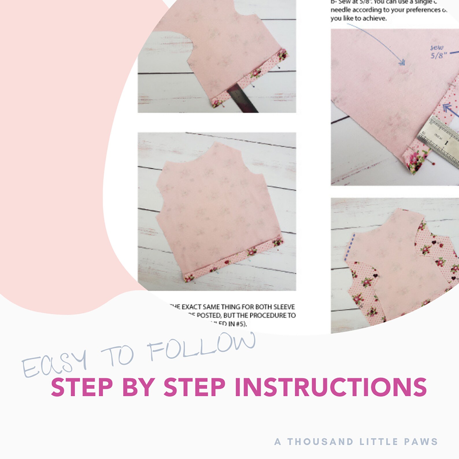 PDF Sewing Pattern Tshirt for Dog - Dog Clothes Shirt Pattern and ...