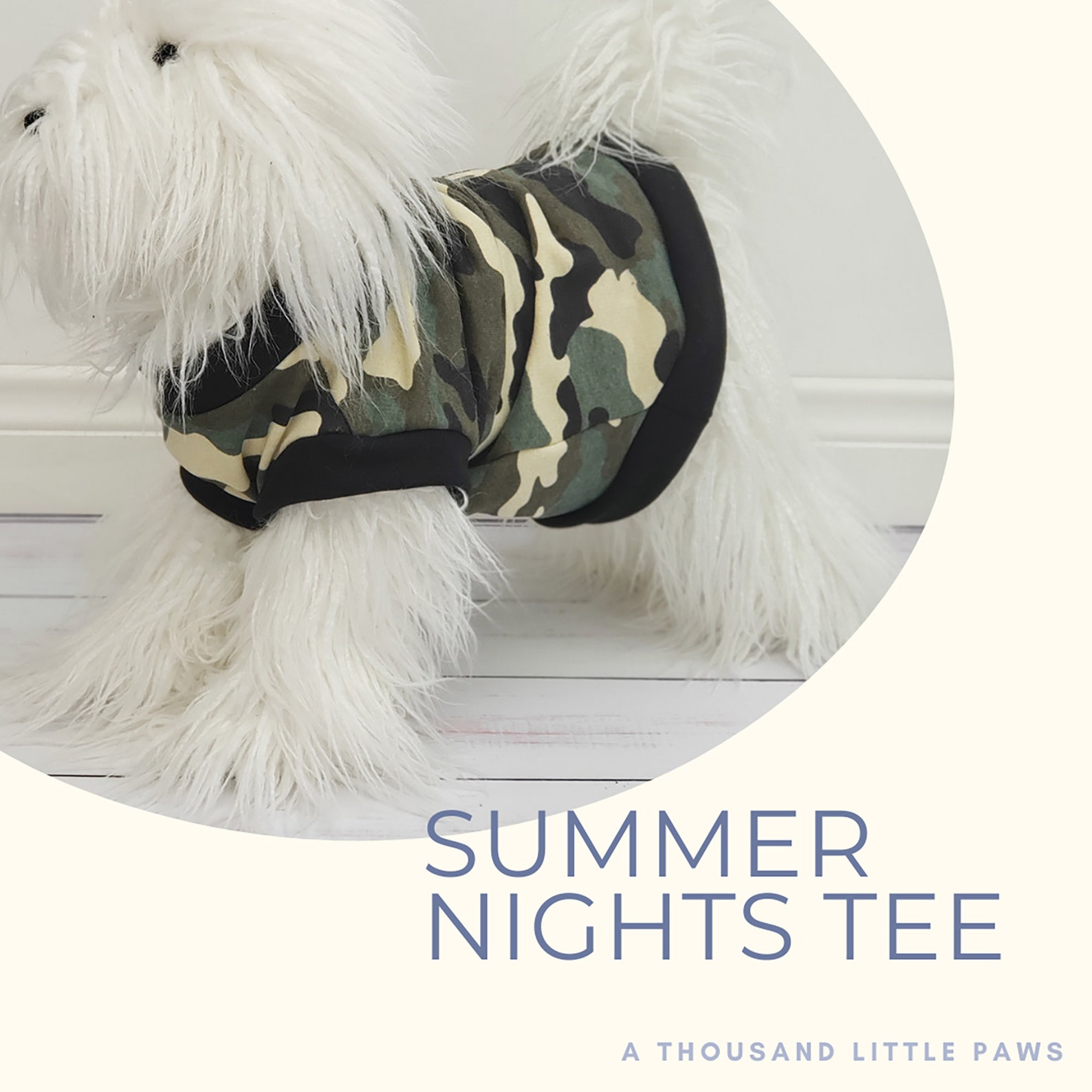 Dog Clothes Pattern Pattern for Dogs Dog Top PDF Dog Apparel Dog Tee ...