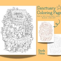 Wild Women of the Woods Coloring Book, Instant Download, Printable ...