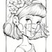 Girls Portrait Stylized Coloring Pages, Letter Size, Procreate, by ...
