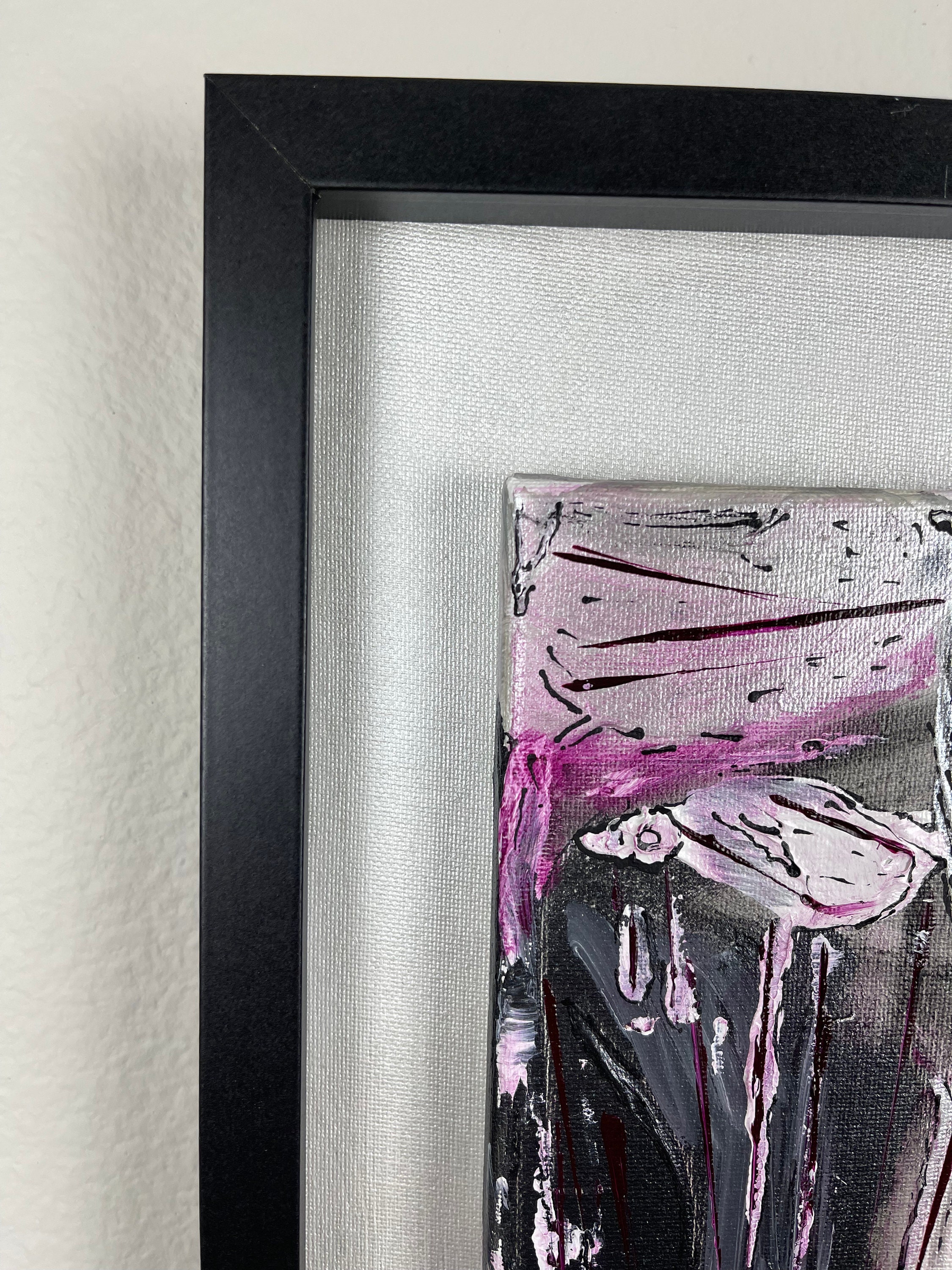 Art & Collectibles Painting Acrylic Boldly Colorful & Textured Original ...