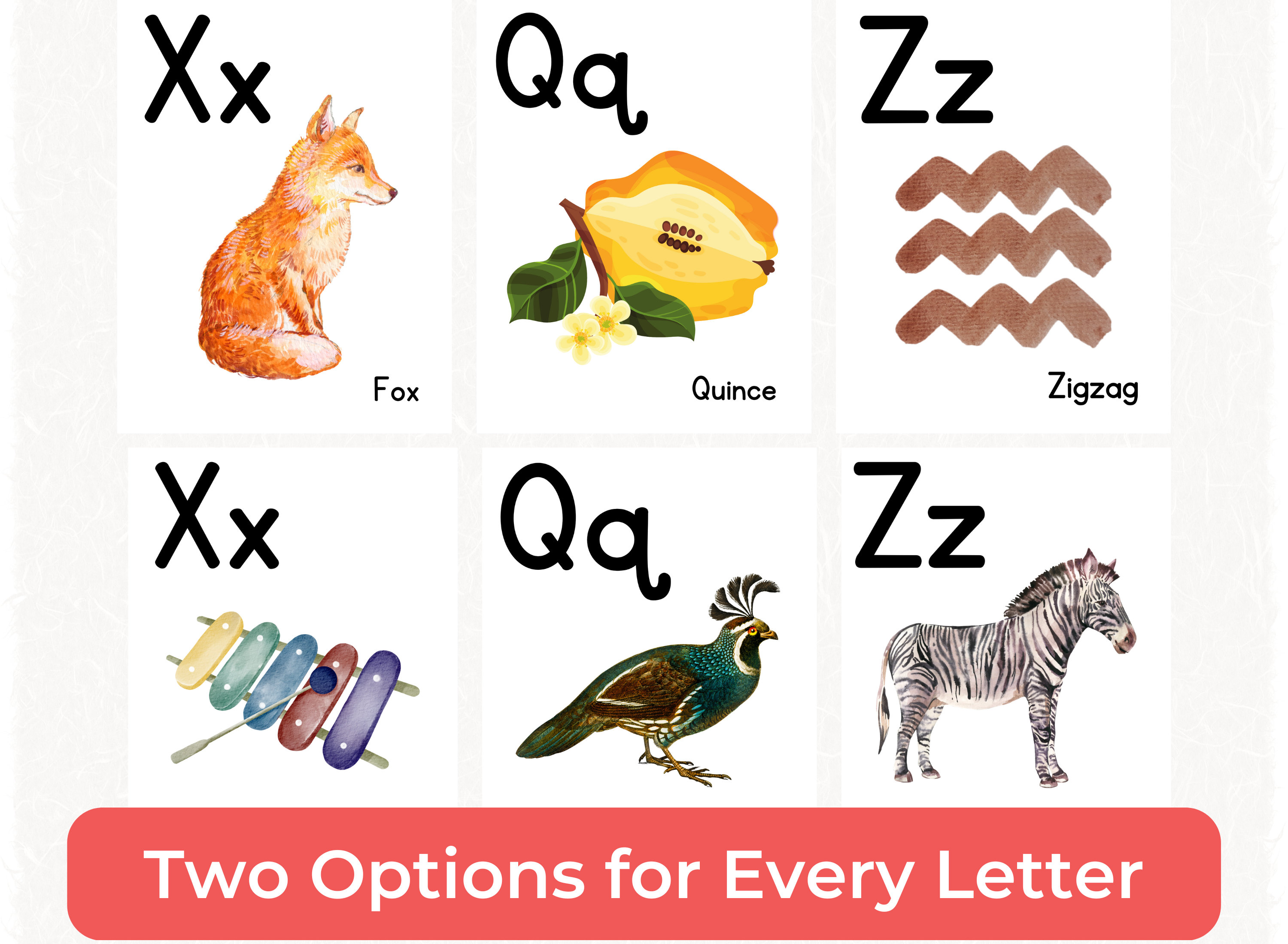 Watercolor Alphabet Poster for Homeschool, Daycare or Classroom Decor ...