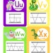 Alphabet Flashcards Printable, ABC Tracing Practice, Flashcards ABC for ...