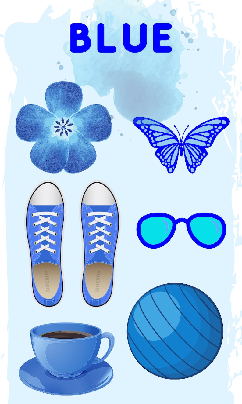 Color Flashcards, Kindergarten Preschool Printable Flashcards for ...