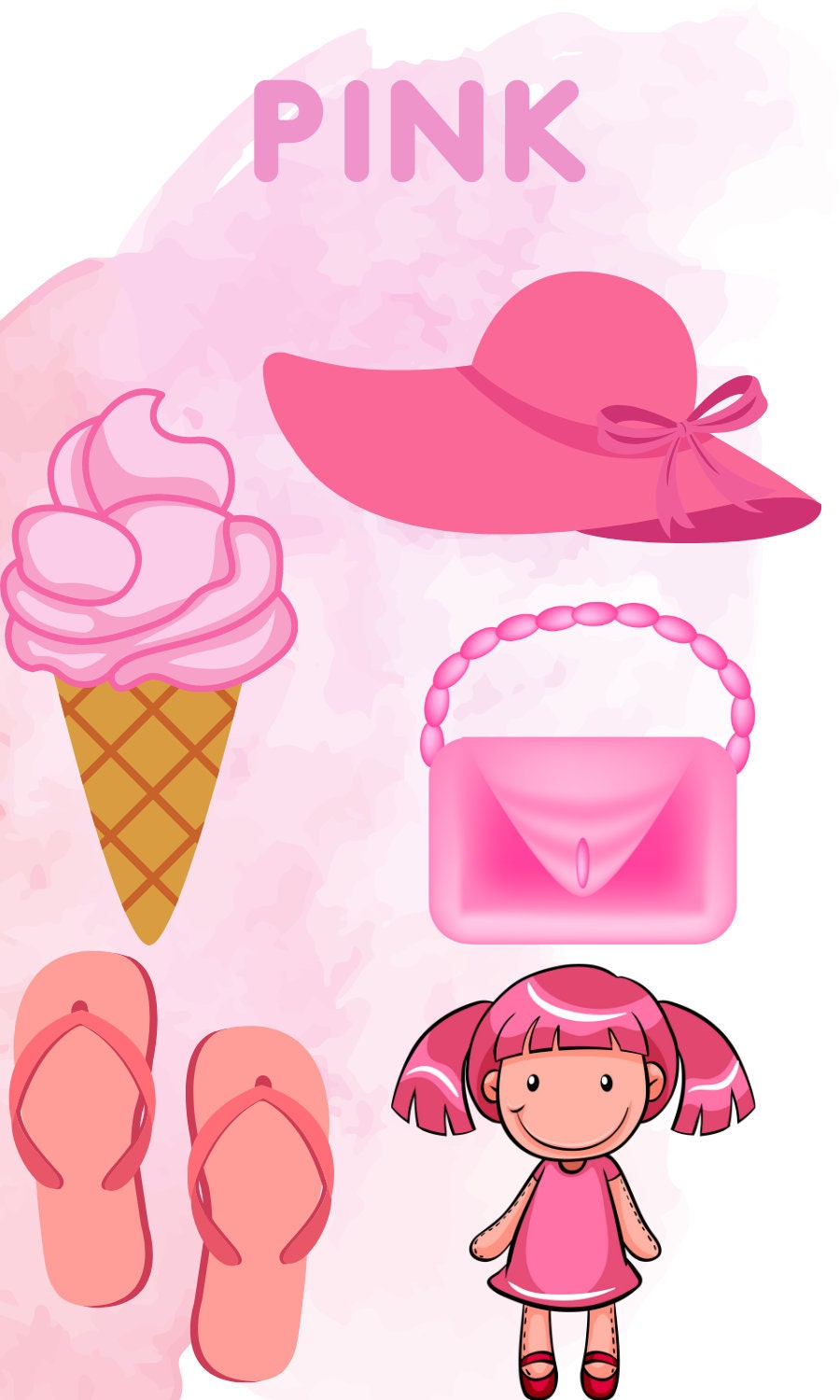 Preschools For Objects That Are Pink