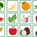 Fruit Vegetable Sorting Game, Preschool Sorting Activities ...