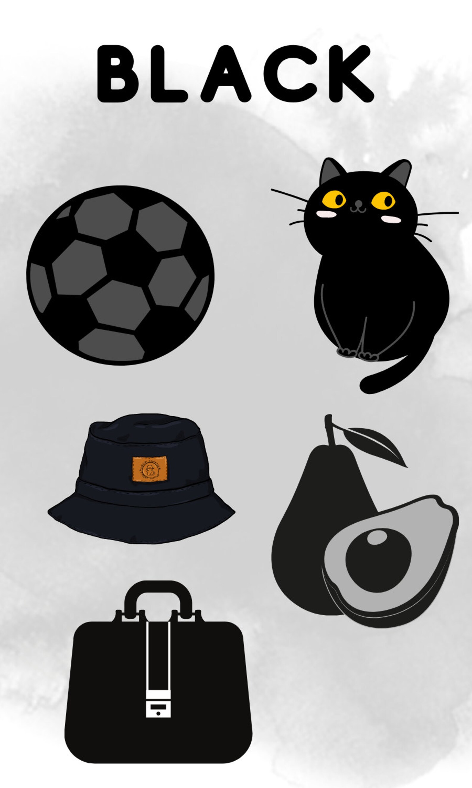 Color Flashcards Kindergarten Preschool Printable Flashcards - Etsy