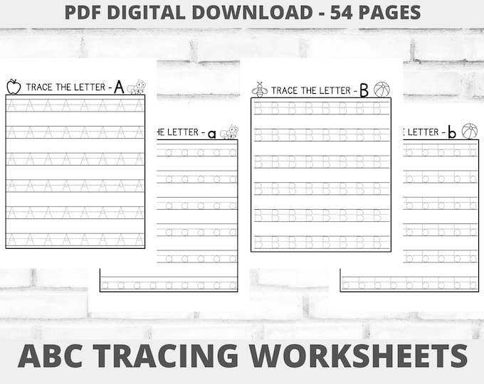 Alphabet Sensory Bin, Uppercase Letters Tracing, Sensory Kit, Letter ...