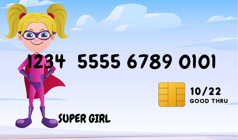 Pretend Play Cards for Kids | Fake Credit Cards for Kids | Printable ...