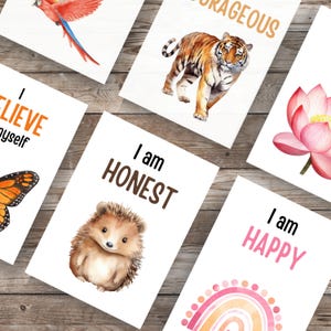 30 Positive Affirmation Cards for Kids | Digital Download | Printable ...