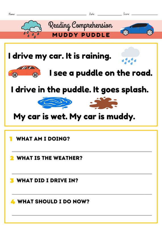 5th Grade Reading Worksheets Printable