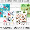 I Spy Game, Preschool Worksheets, Desert Animals and Outer Space ...