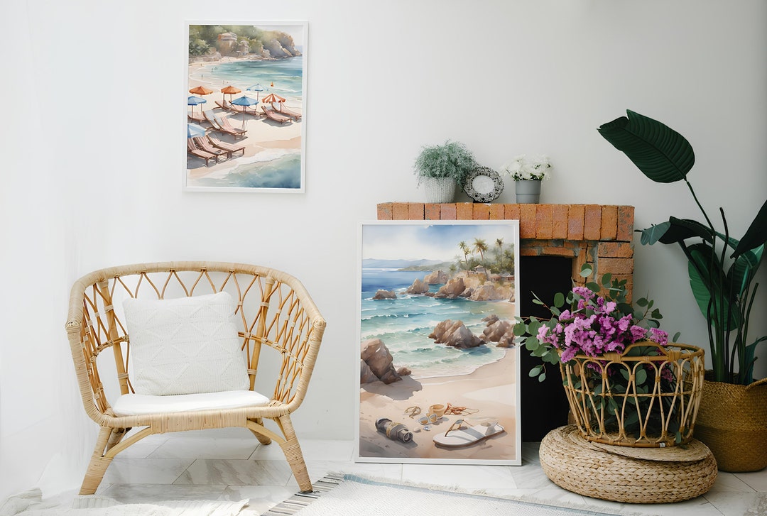 PRINTABLE Beach Seaside 25 Mega Bundle Prints Collection, Beach Seaside ...