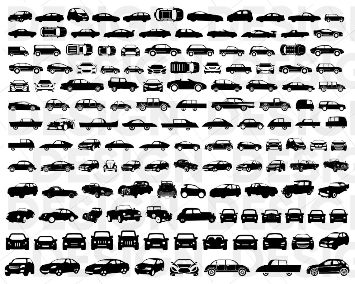 140+ CARS SVG BUNDLE, Car Graphic Svg, Vintagecar Svg, Retro Car Svg ...