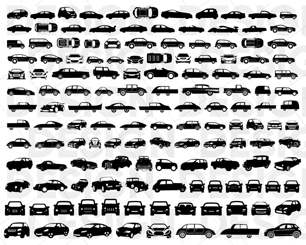 140+ CARS SVG BUNDLE, Car Graphic Svg, Vintagecar Svg, Retro Car Svg ...