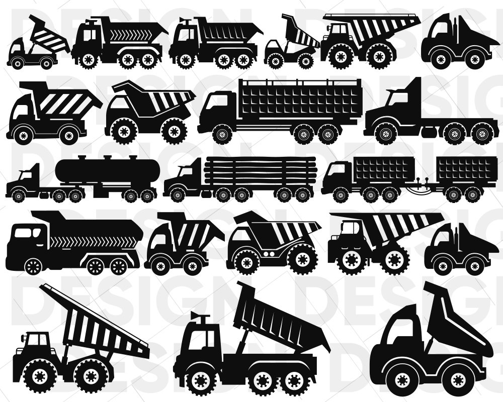 20+ HAUL TRUCK SVG Bundle, Dump Truck Svg, Dump Truck Silhouette, Dump ...