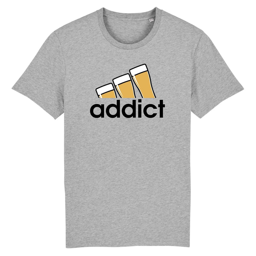 T-shirt Addict Beer Logo Aperitif Friendly Aperitif Parody - Etsy