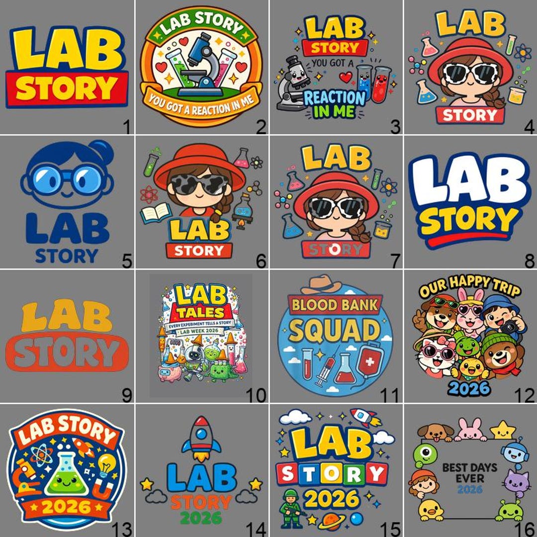 Toy Story Lab Week 2026 DTF Transfer, Medical Lab Decal, Lab Tech Squad ...