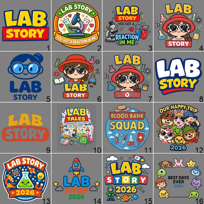 Toy Story Lab Week 2026 DTF Transfer, Medical Lab Decal, Lab Tech Squad ...