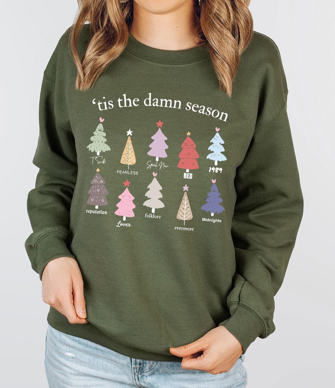 Merry Swiftmas Sweatshirt, Song Lyric Hoodie, Holiday Christmas Gift ...