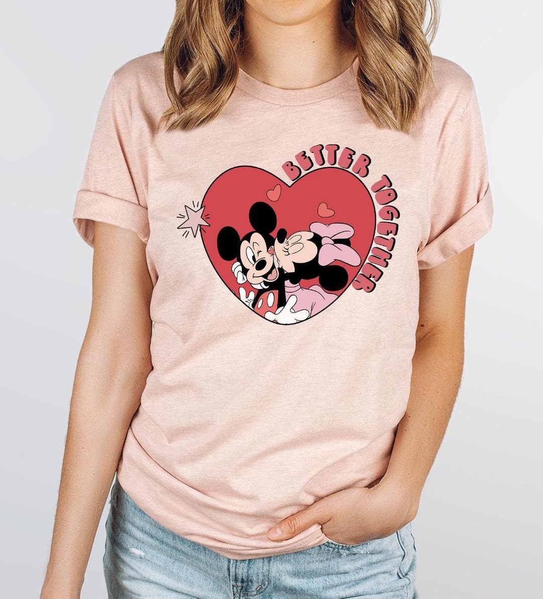 Better Together Disney Shirt, Disney Trip Valentine Shirt, Disney ...