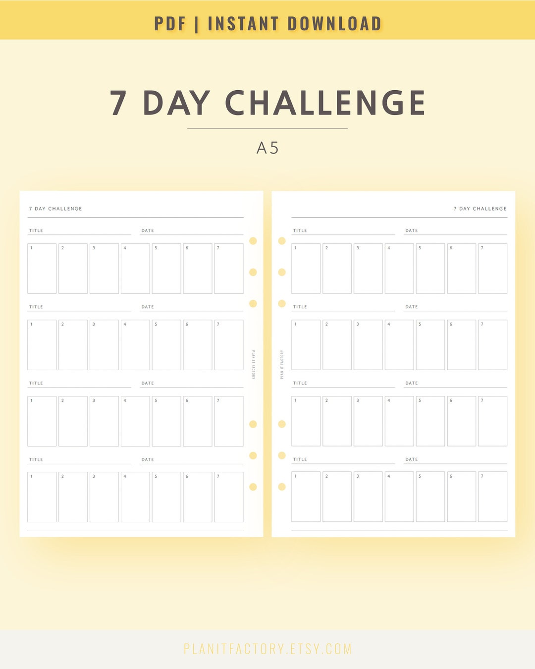 Jamberry 7 Day Challenge Printable