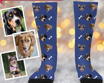 Custom Pet Socks, Dog Socks, Pup Socks, Dog Lover Gift, Cat Socks ...