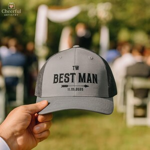 Personalized Groom Gifts, Custom Groom Hat With Wedding Date ...