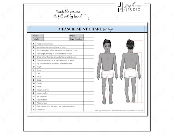 Measurement Chart For Kids