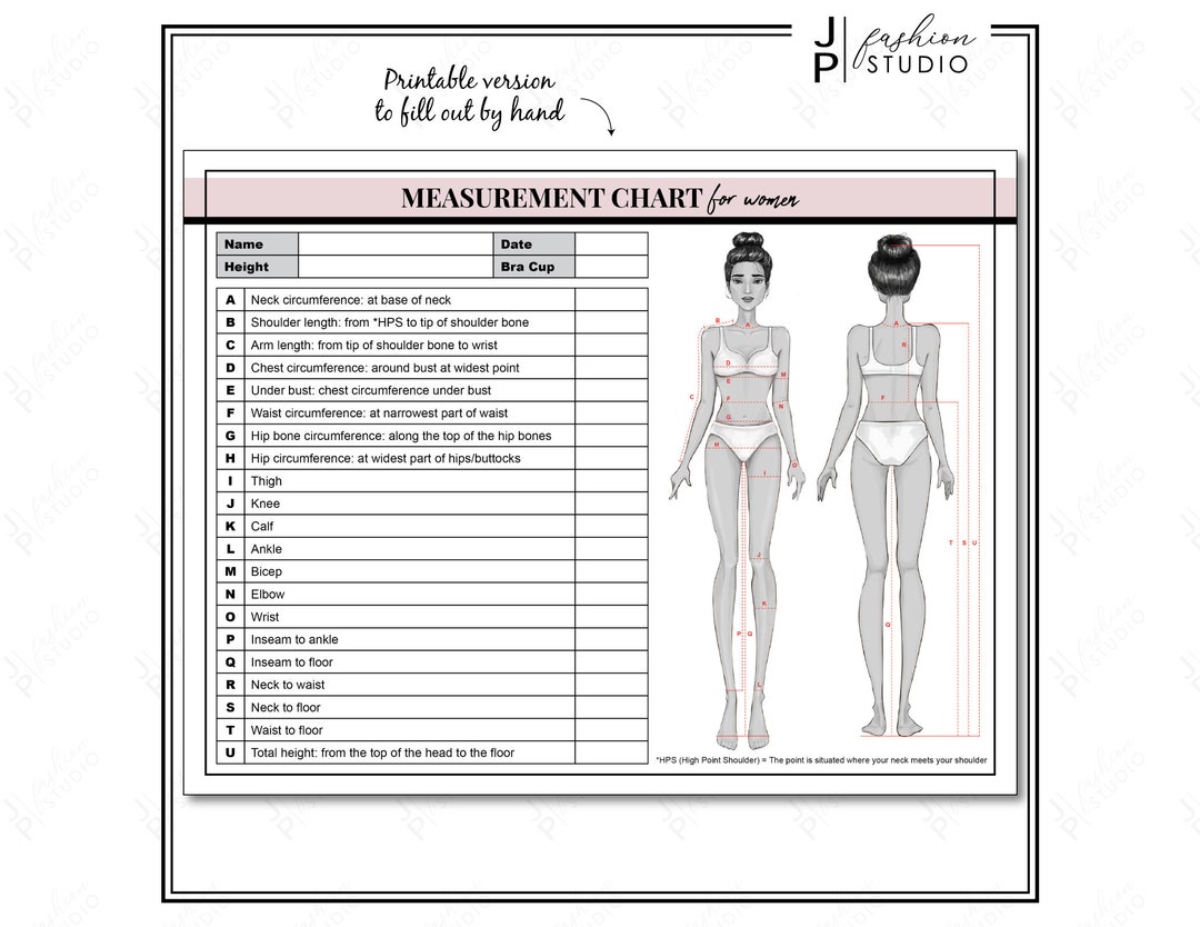 Shoulder Measurement Women