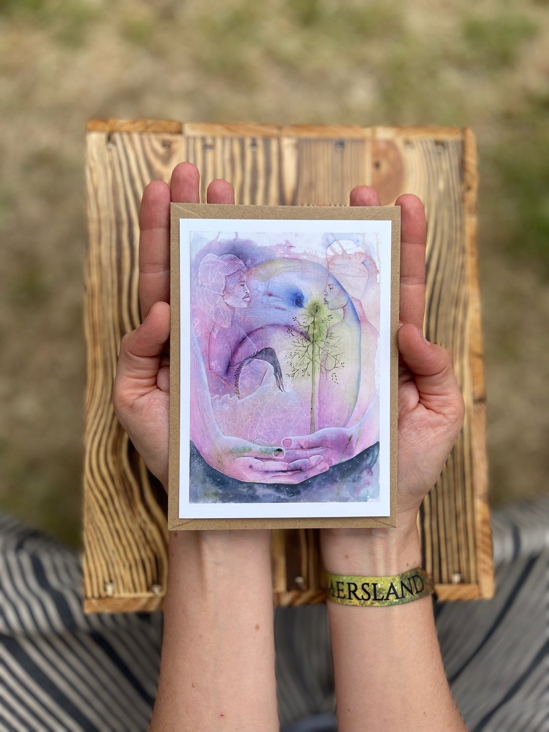 Set of 15 Visionary Post Cards, Healing Art, Postcards With Soul - Etsy