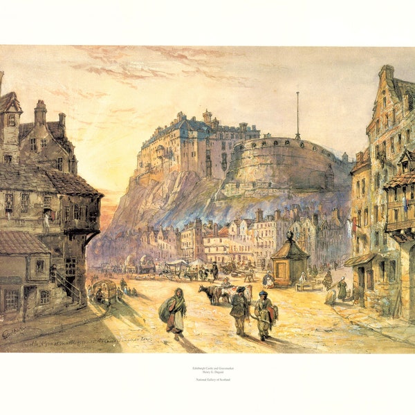 Edinburgh Castle - Etsy UK