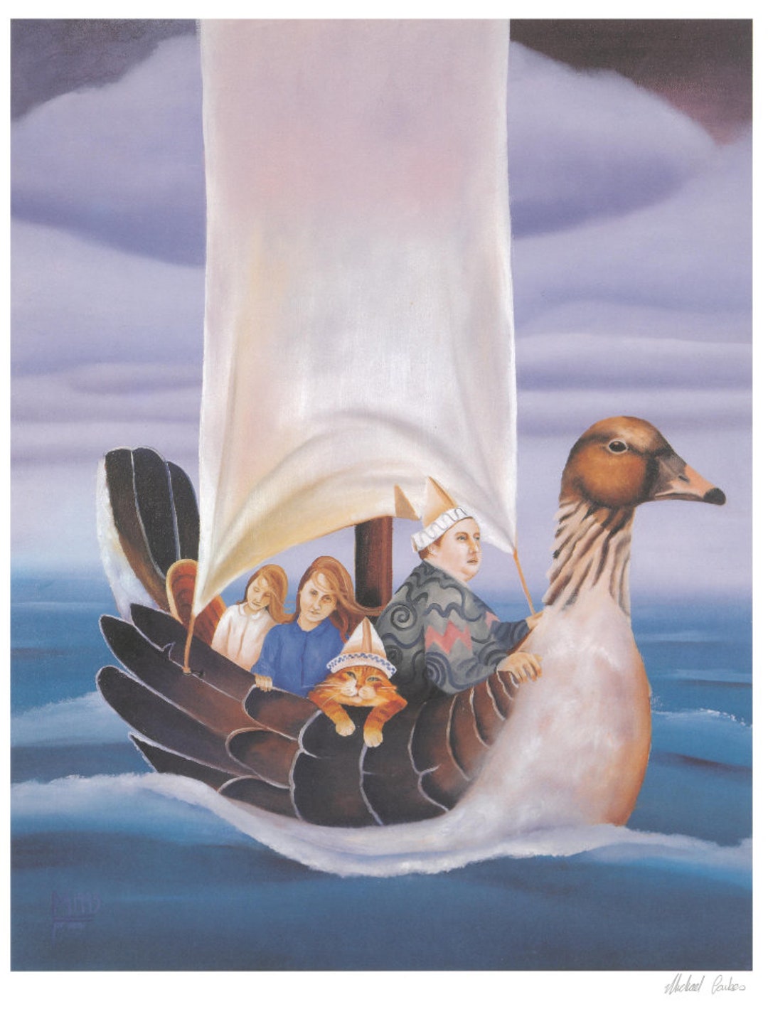 A Child's Story, Michael Forbes Print - Etsy