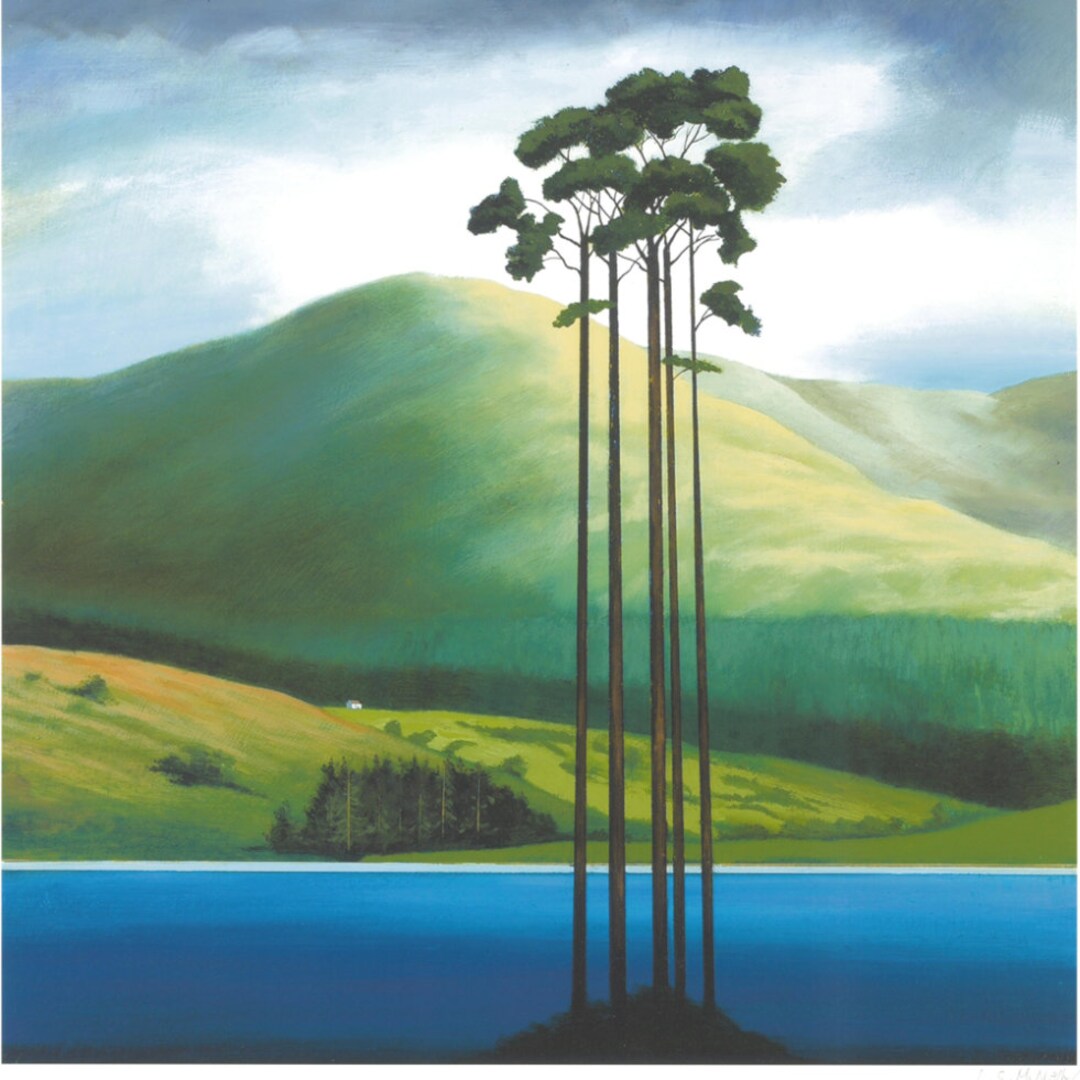 Limited Edition, Louis Sinclair Mcnally "tall Gathering" - Etsy
