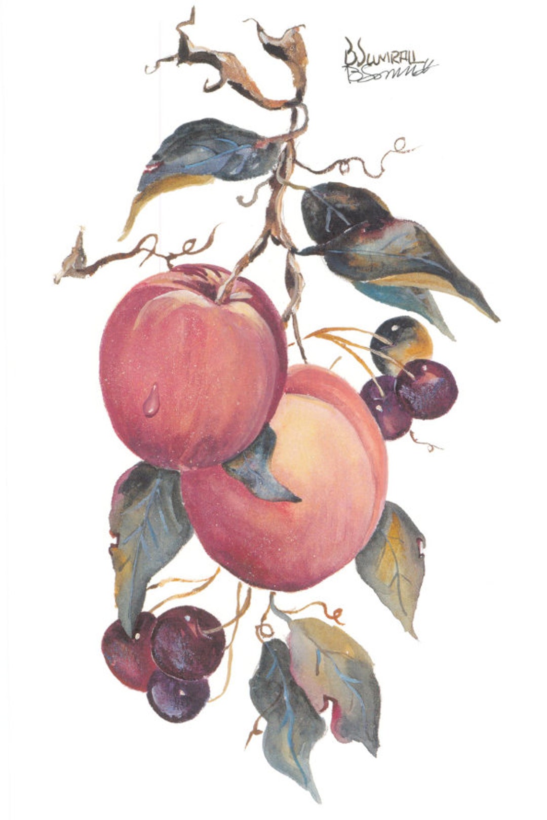 Blanche Sumrall "peaches" - Etsy