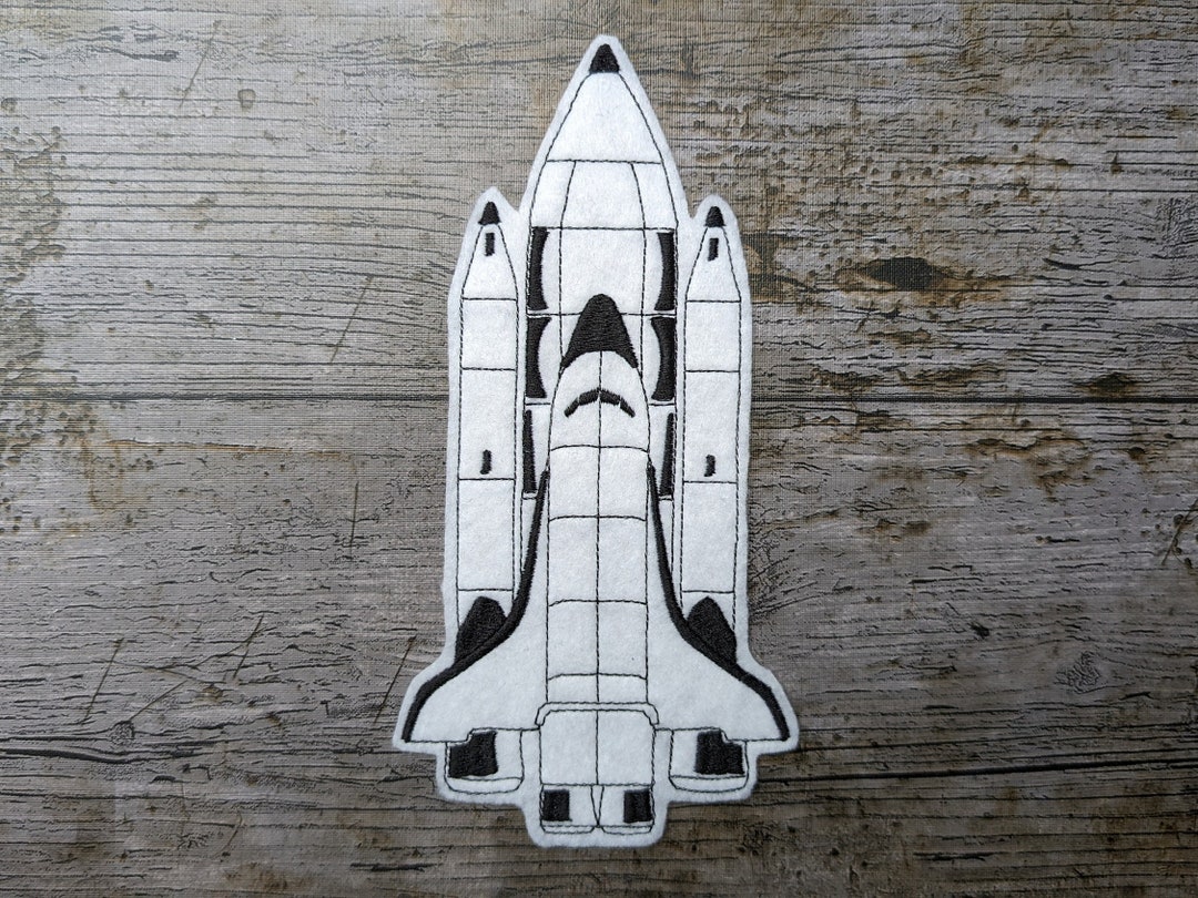 Rocket, Space Shuttle, Spaceship, Patch, Applique - Etsy