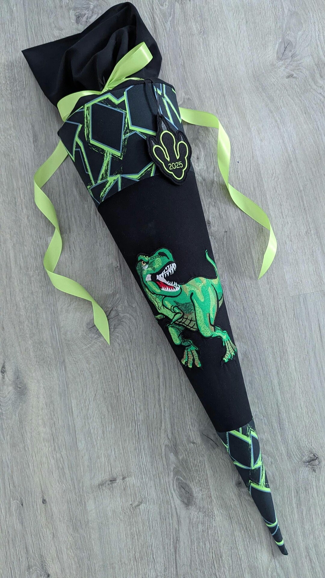 School Cone T-rex, Dinosaur, Step by Step, Candy Cone 70 Cm Fabric ...