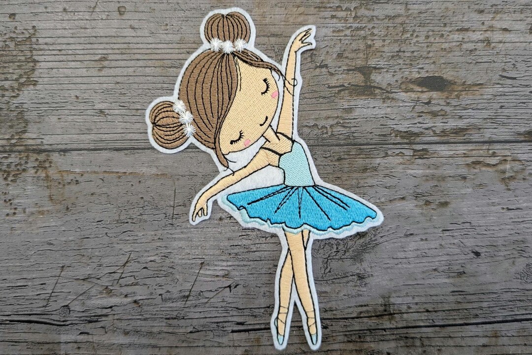 Ballerina, Dancer Patch, Application - Etsy