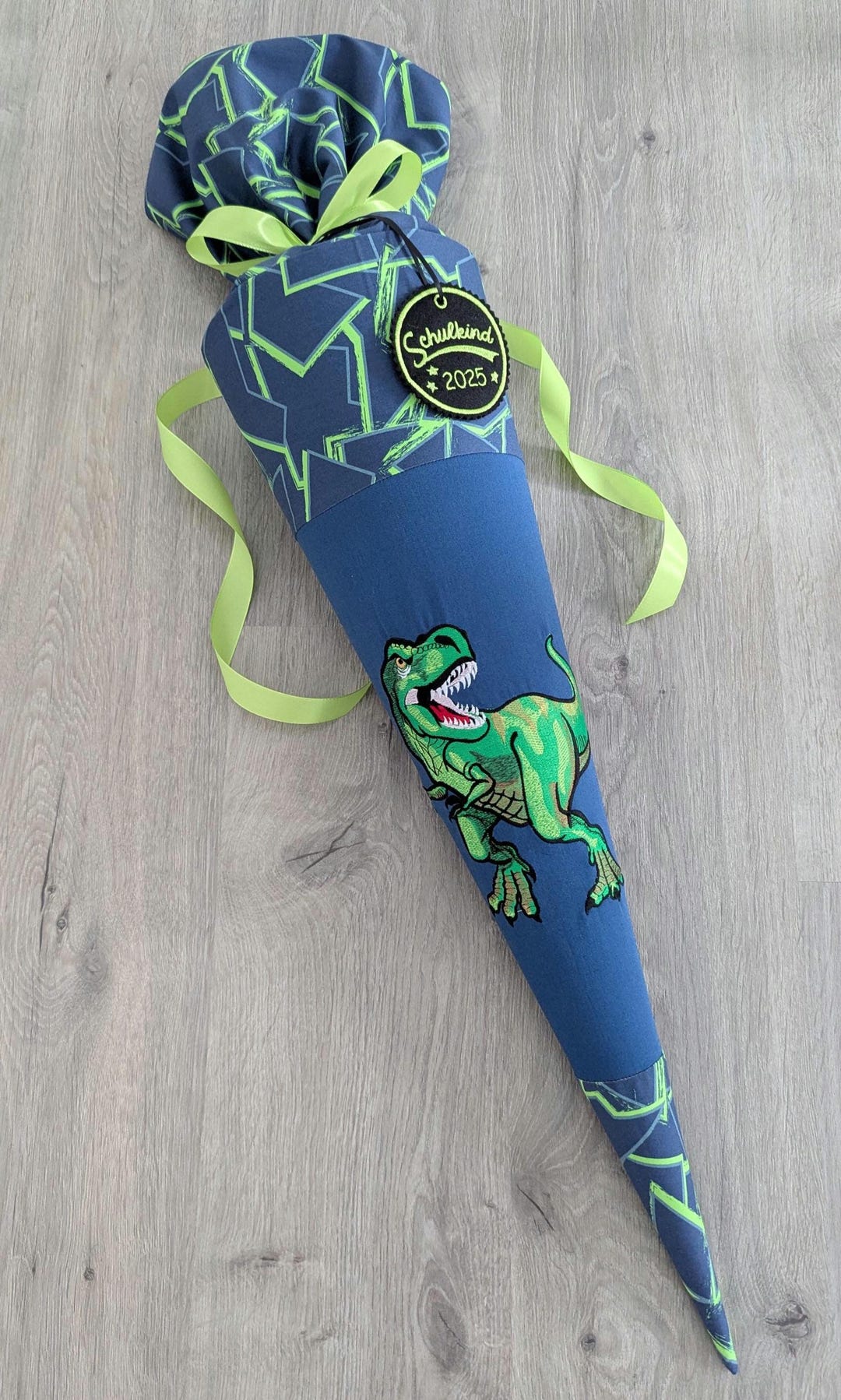 School Cone T-rex, Dinosaur, Step by Step, Candy Cone 70 Cm Fabric ...