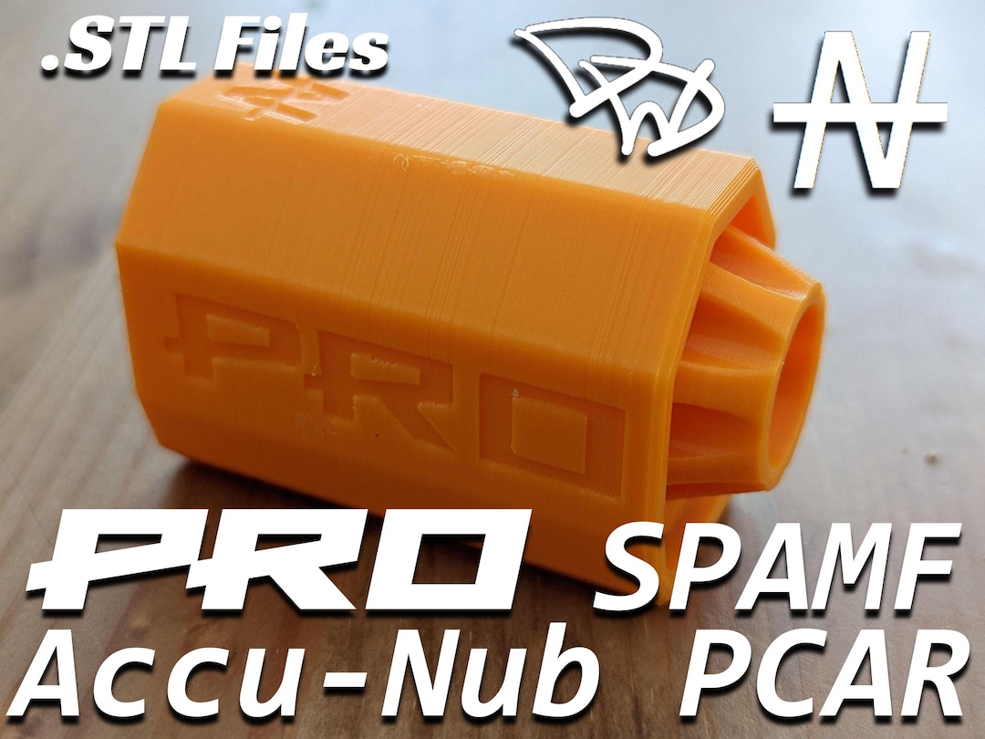 PRO Spamf Accu-nub PCAR Digital .STL Files - Etsy