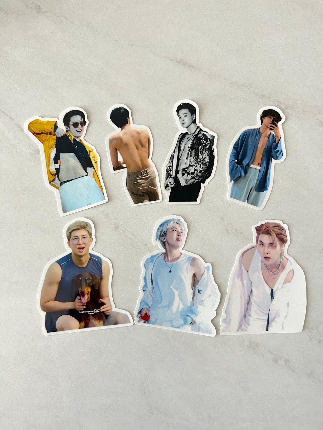 BTS Showing Skin Stickers 3" - Weatherproof/laminated With Glossy ...