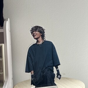 Hobi in Black Suit Standee, Hobi With Peace Signs Standee, Hobi With ...