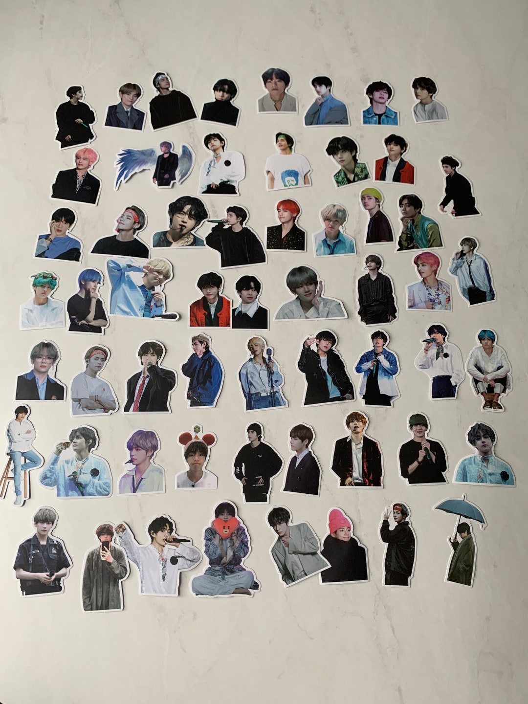 Tae Mystery Sticker Pack (HQ & Matte) - Etsy