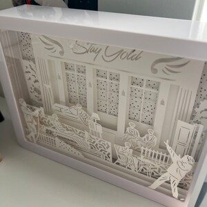 BTS Stay Gold LED Lightbox || 3D Papercut Lightbox || Shadow Box ...