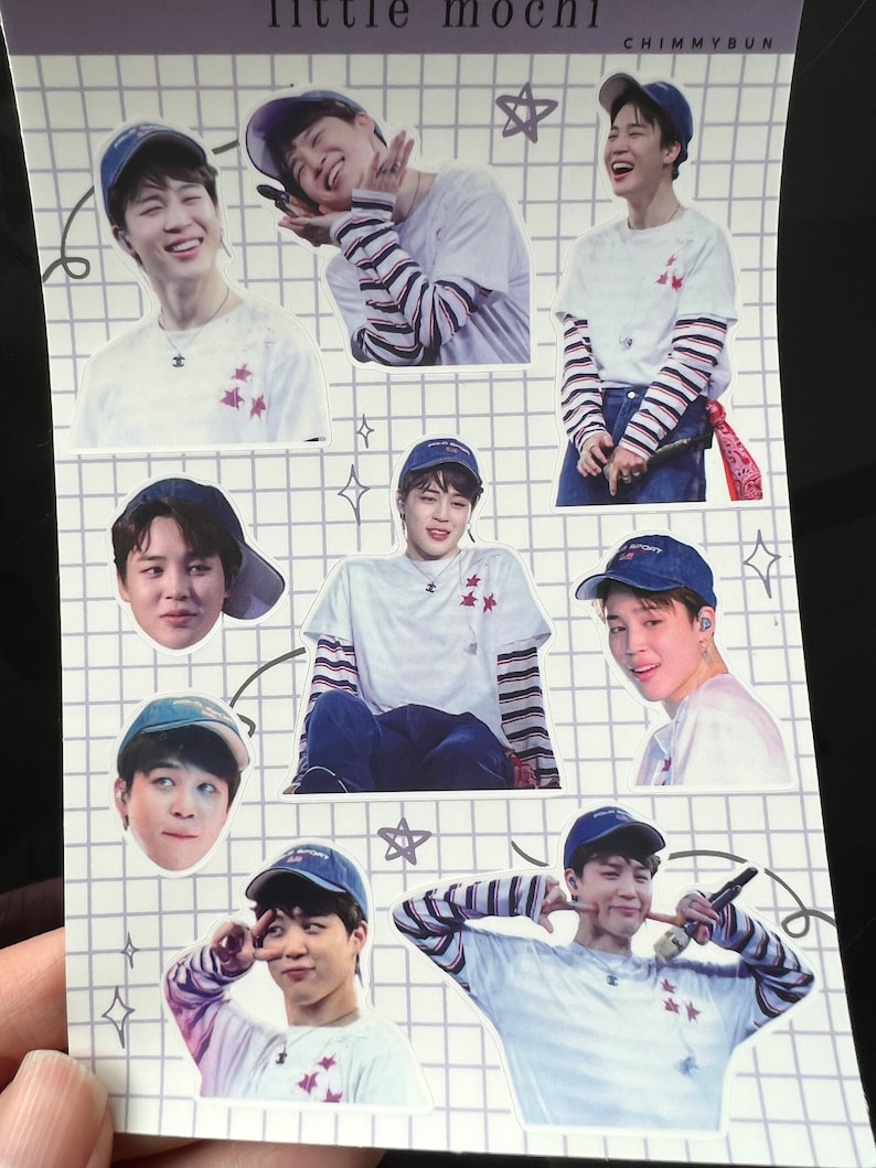 Little Mochi Sticker Sheet 4x6 MATTE - Etsy