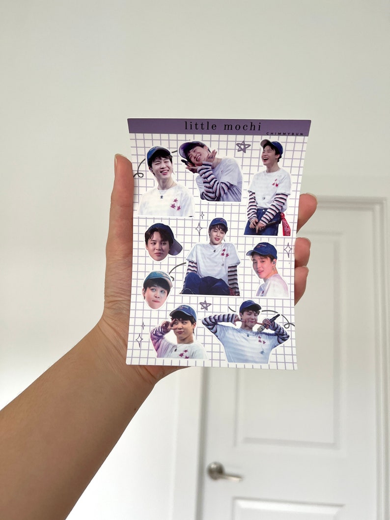 Little Mochi Sticker Sheet 4x6 MATTE - Etsy