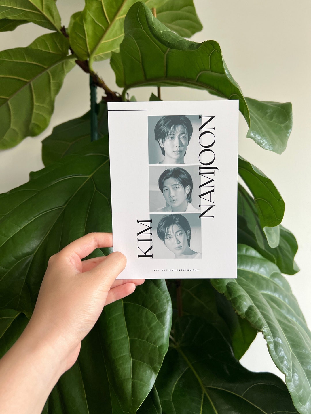 BTS RM Art Print: Black and White Photo Strip, Matte (5x7) - Etsy