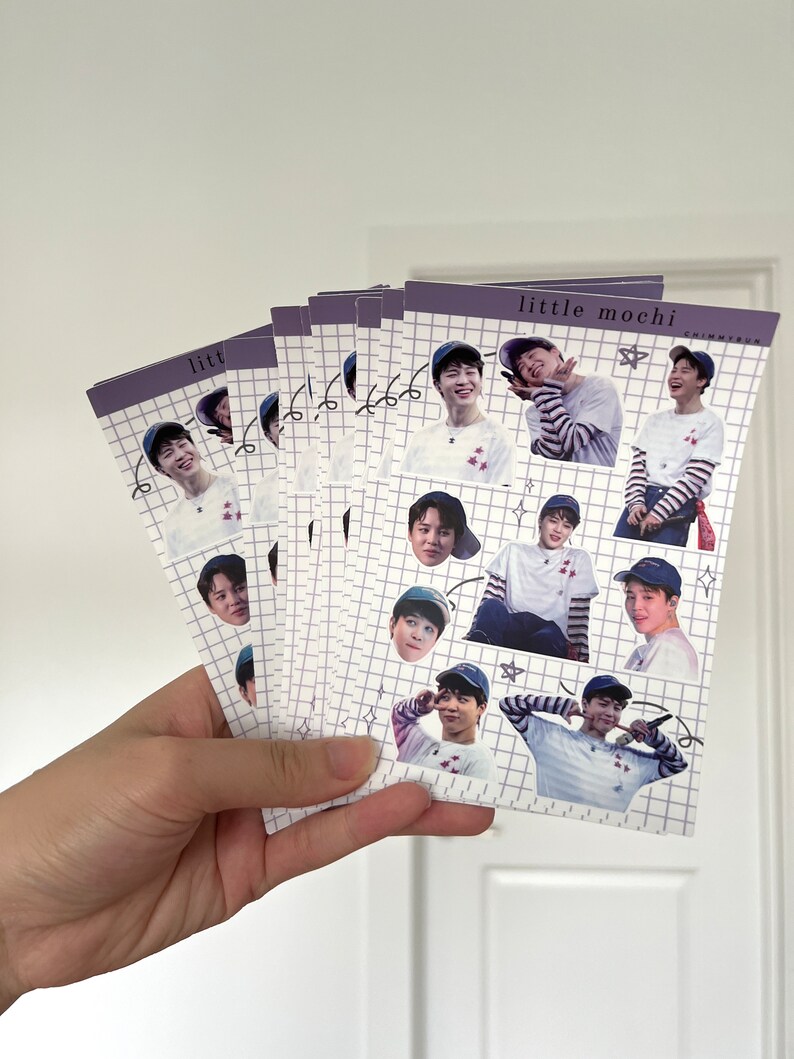 Little Mochi Sticker Sheet 4x6 MATTE - Etsy