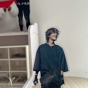 Hobi in Black Suit Standee, Hobi With Peace Signs Standee, Hobi With ...